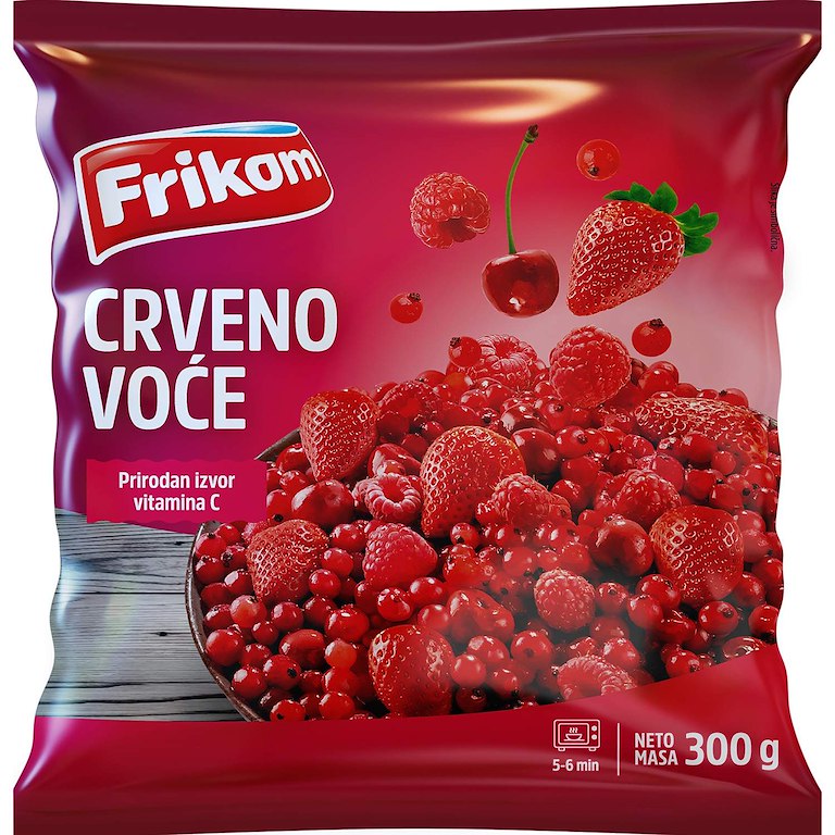 Smrznuto voće crveni mix 300g Frikom