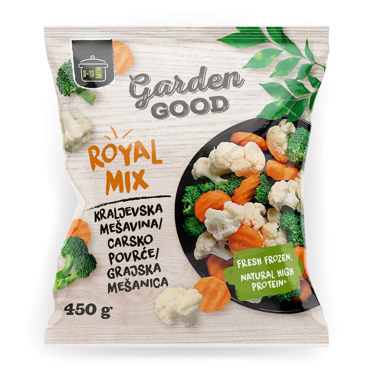 Smrznuto povrće kraljevska mešavina 450g Garden Good