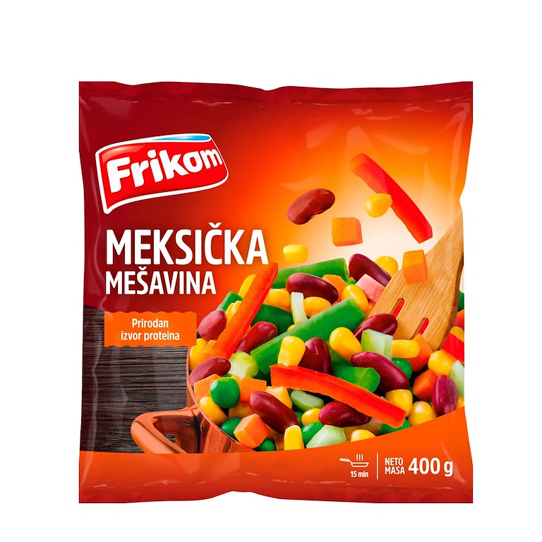 Meksička mešavina smrznuta 400g Frikom