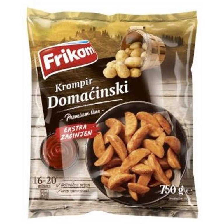 Krompir domaćinski smrznut 750g Frikom