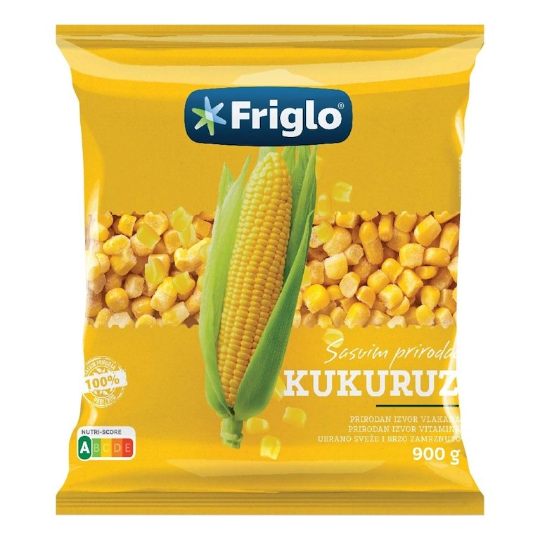 Kukuruz šećerac smrznut 900g Friglo