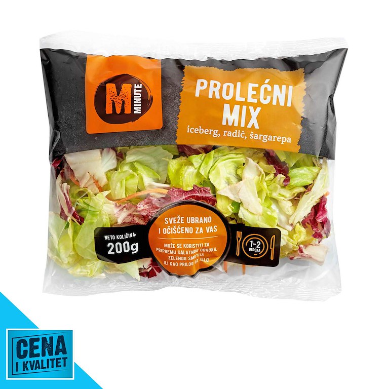 Salata Prolećni mix 200g Minute