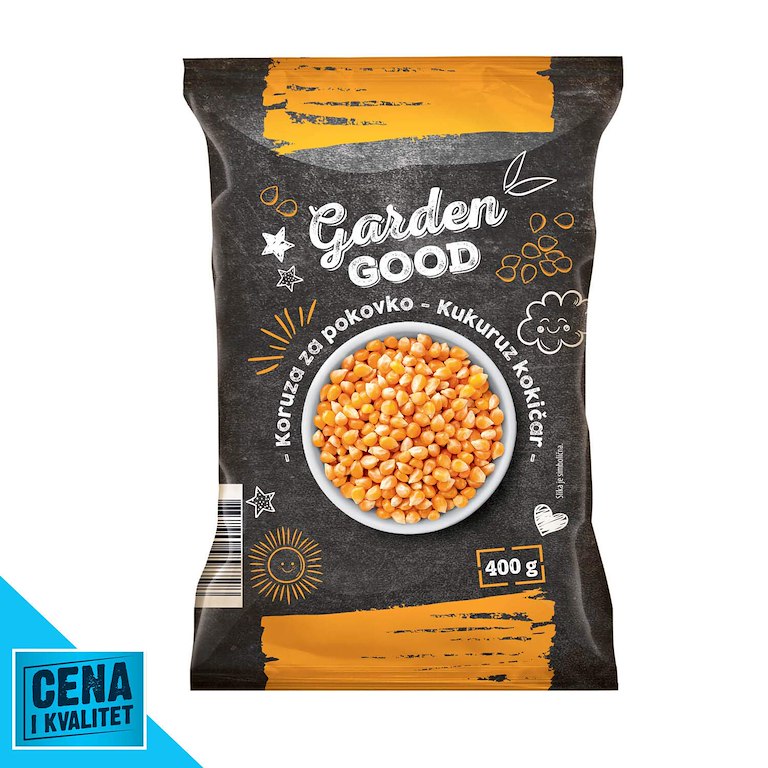 Kukuruz kokičar 400g Garden Good