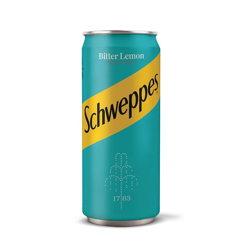 Schweppes Bitter Lemon 0.33l limenka