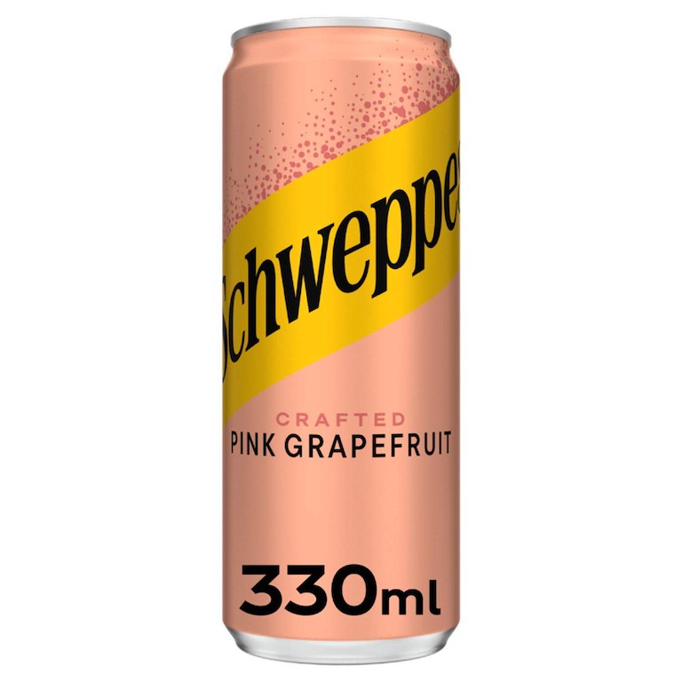 Schweppes Pink Grapefruit 0.33l limenka