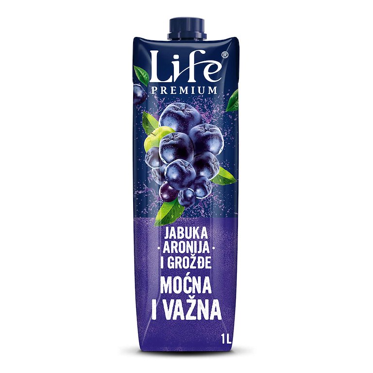 Sok aronija 1l Life