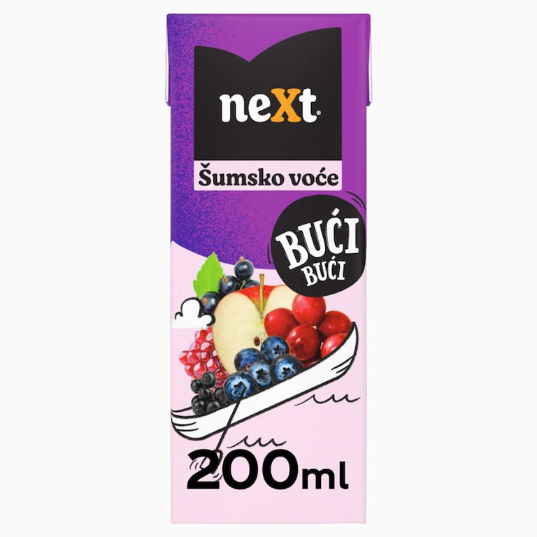 Sok Buci Buci šumsko voće 0,2l Next