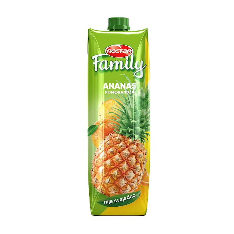 Sok ananas i pomorandža 1l Family Nectar
