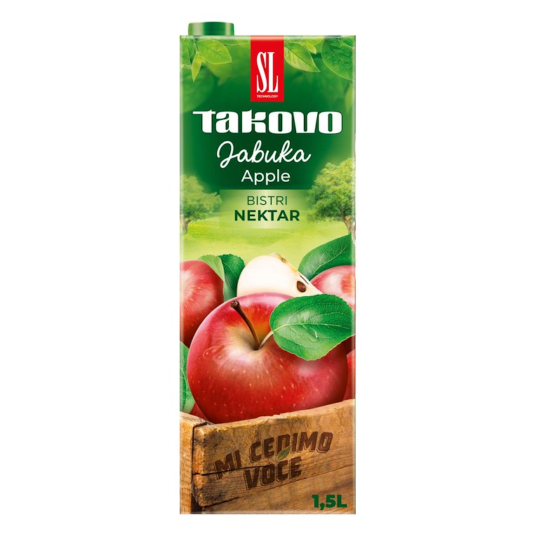 Nektar bistri jabuka 50% 1,5l Takovo
