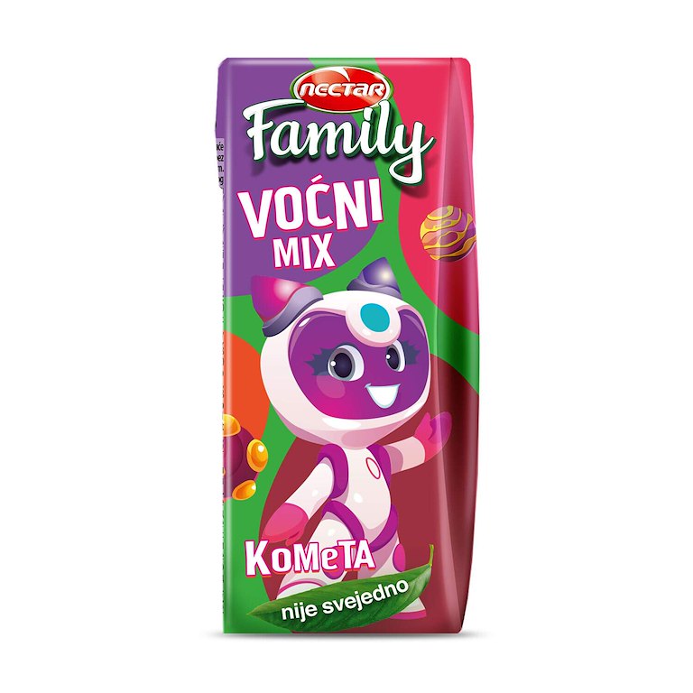 Sok voćni mix 0,2l Family Nectar
