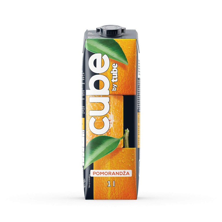 Sok pomorandža Cube 1l