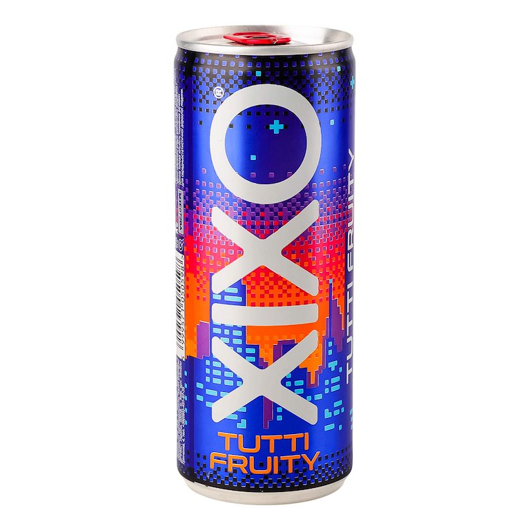 Ledeni čaj tutty fruity 0,25l limenka Xixo