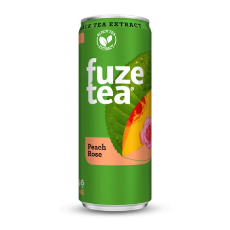 Ledeni čaj breskva i ruža 0.25l limenka Fuzetea