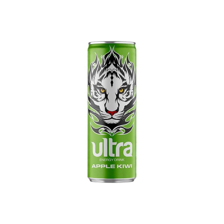 Ultra Energy jabuka kivi 0,25l