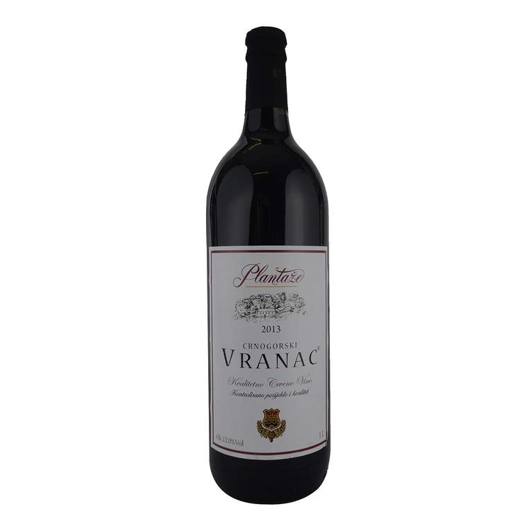 13 Jul Plantaže vino crveno Vranac 1l