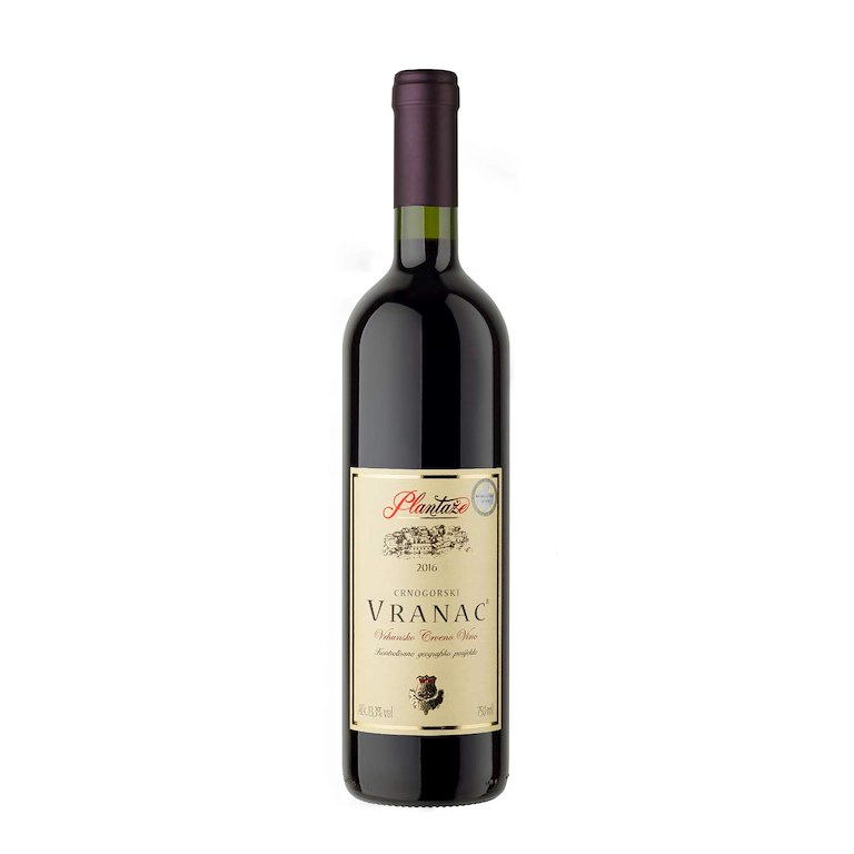 13 Jul Plantaže vino crveno vrhunsko Vranac 0,75l