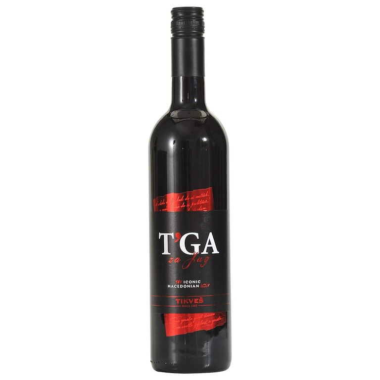 Tikveš vino crveno T'ga za jug 0,75l