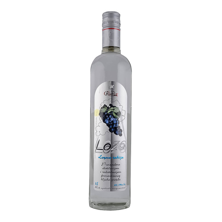 Rubin rakija loza 45% 1l