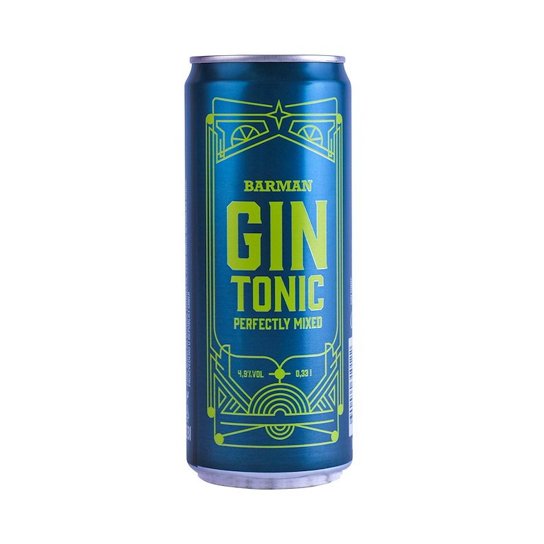 Rubin gin tonik Barman 0,33l