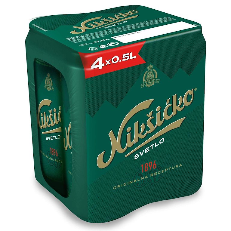 Nikšicko pivo 4x0,5l