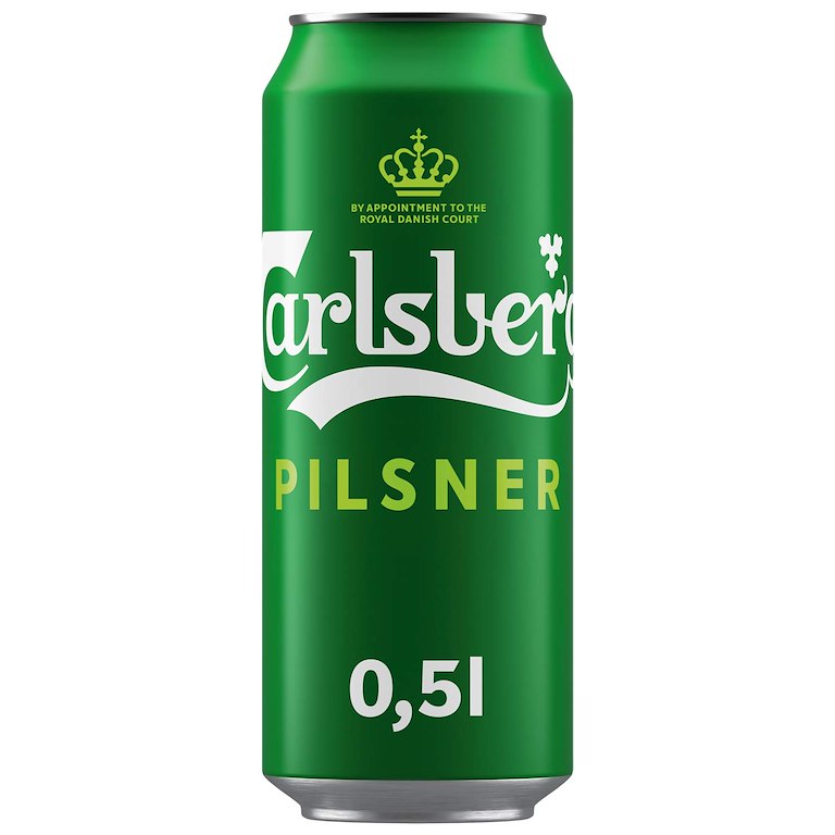 Carlsberg pivo 0,5l limenka