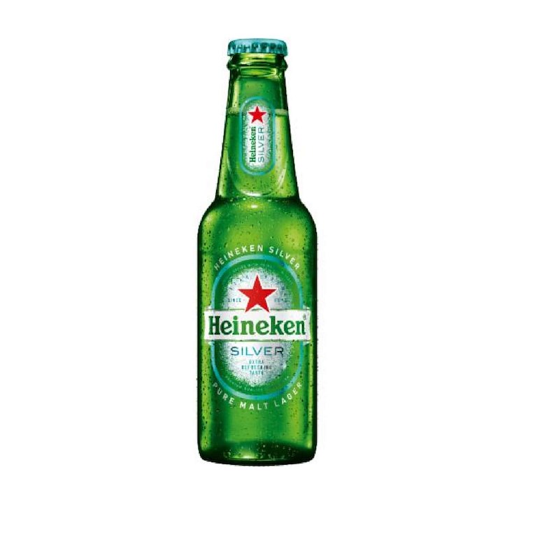 Heineken Silver pivo 0,25l staklo