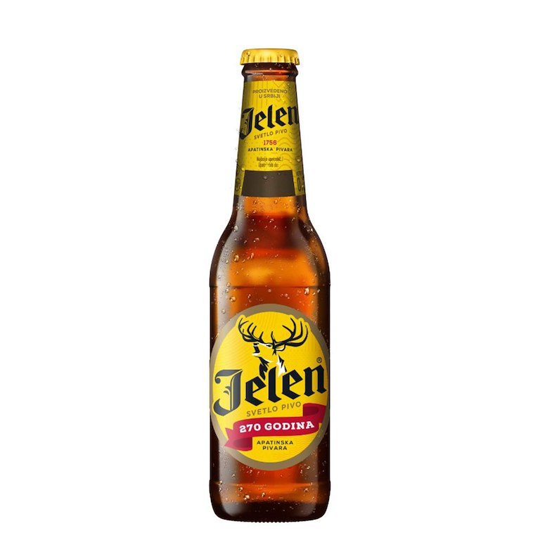 Jelen pivo svetlo 0,33l