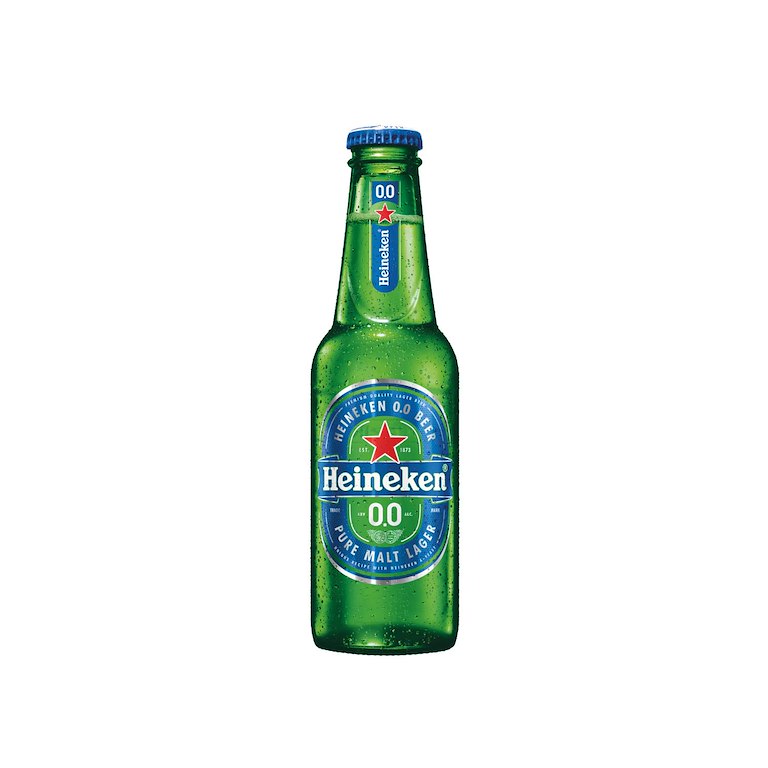 Heineken pivo bezalkoholno 0,25l staklo
