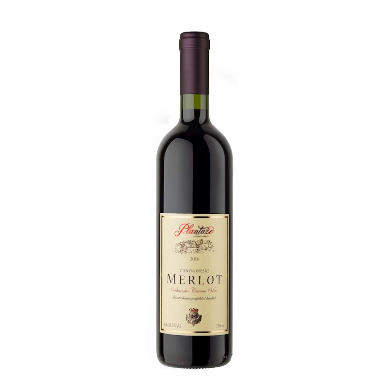 13 Jul Plantaže vino crveno vrhunsko Merlot 0,75l