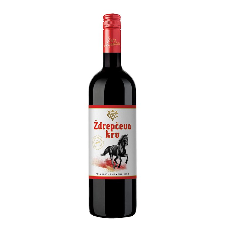 Vinarija Čoka Ždrepčeva Krv crveno vino 0,75l