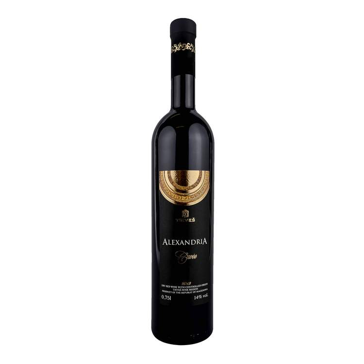 Tikveš vino crveno kvalitetno Aleksandrija Cuvée 0,75l