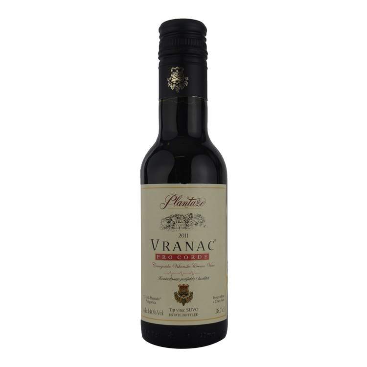 13 Jul Plantaže vino crveno vrhunsko Vranac Pro Corde 0,187l