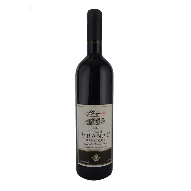 13 Jul Plantaže vino crveno vrhunsko Vranac Barrique 0,75l
