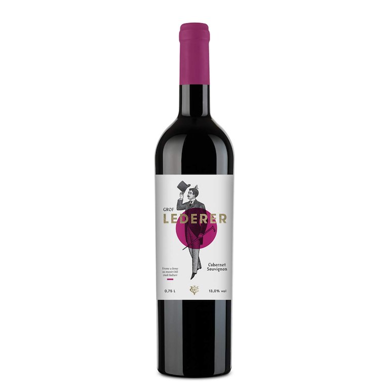 Vinarija Čoka Lederer Cabernet Sauvignon kvalitetno crveno vino 0,75l