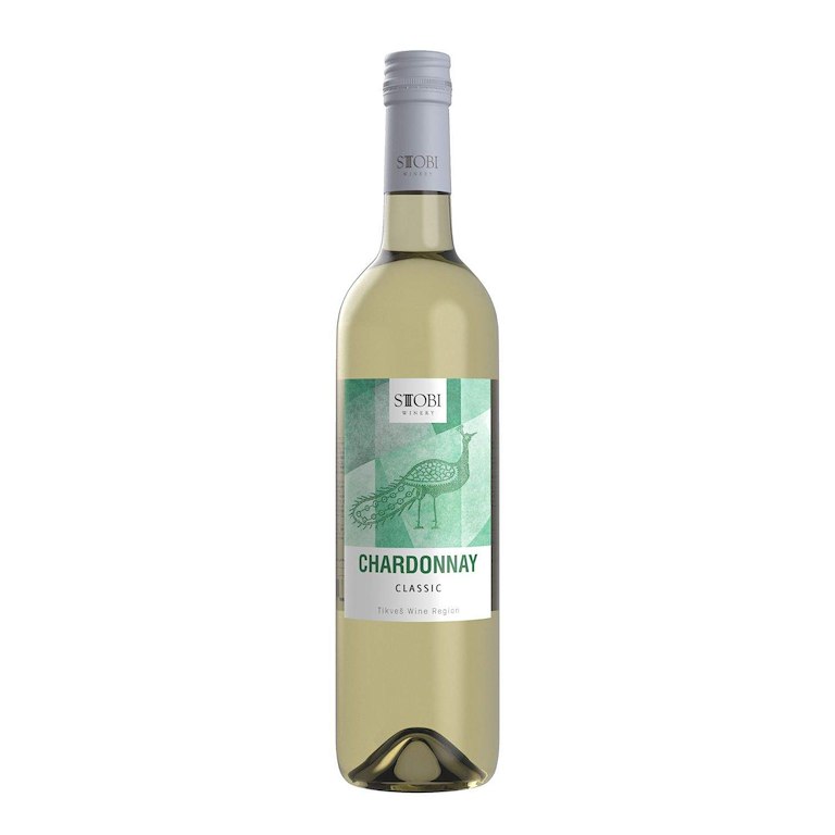 Stobi vino belo Classic Chardonnay 0,75l