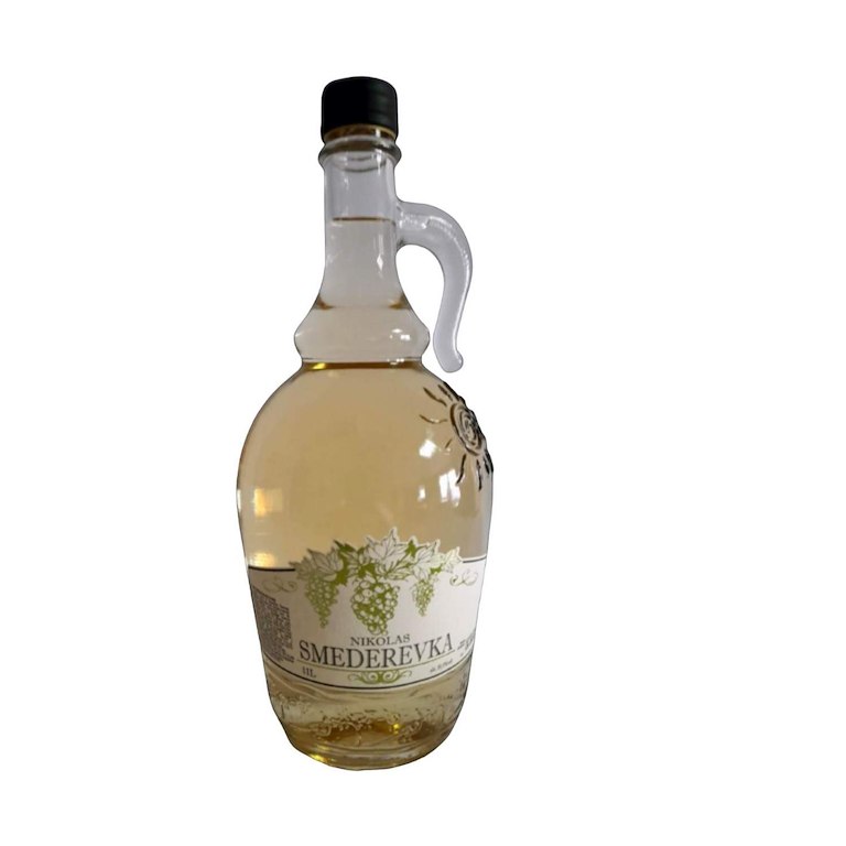 Nikolas Wines Smederevka vino 1l balon