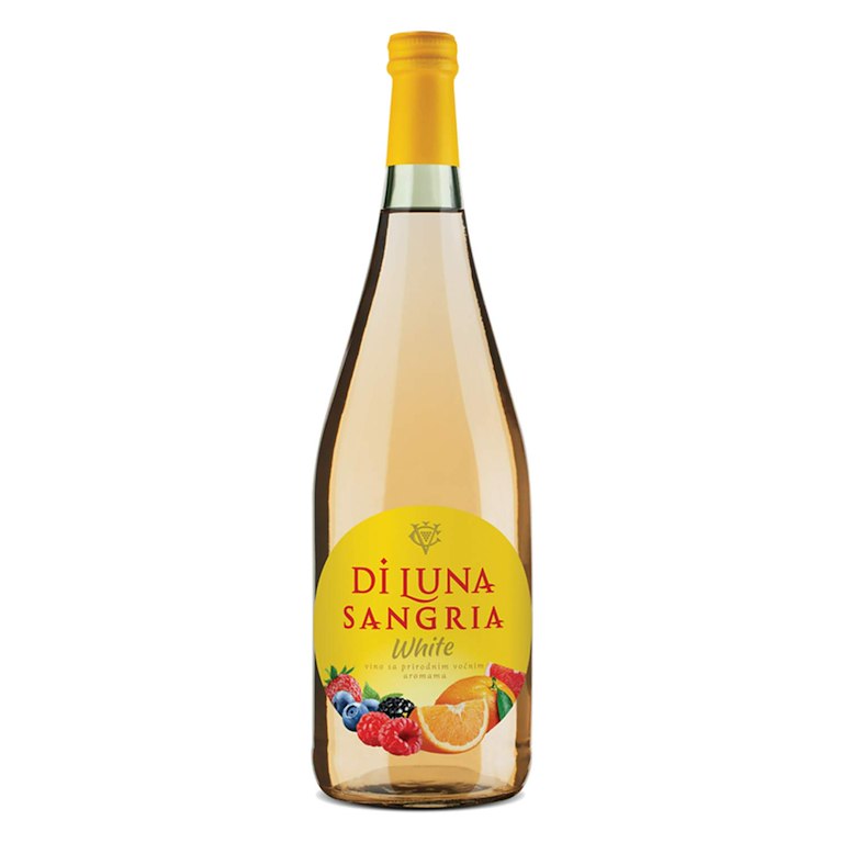 Vinarija Čoka vino aromatizovano sangria belo Di Luna 1l