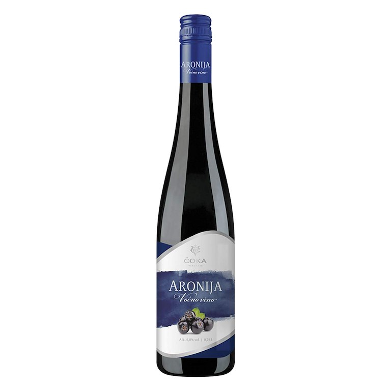 Vinarija Coka vino od aronije 0,75l