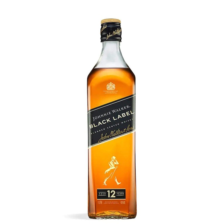 Johnnie Walker whisky black kutija 1l