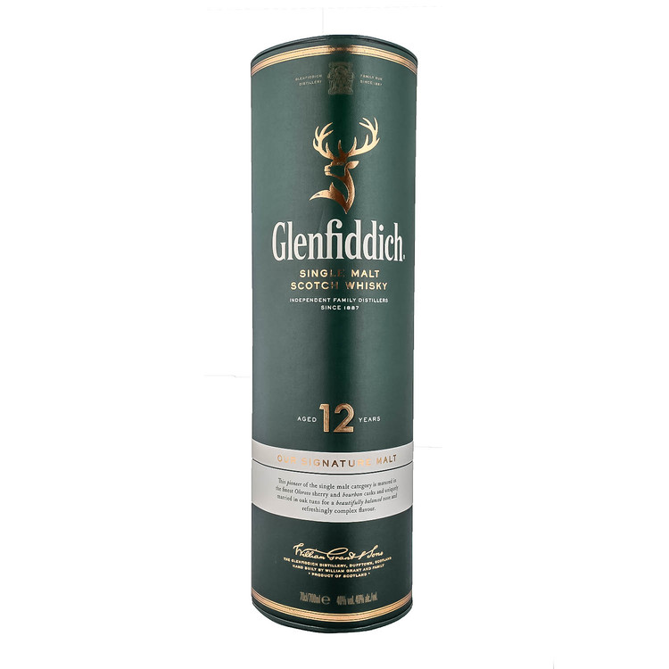Glenfiddich whisky 12 y.o. 0,7l