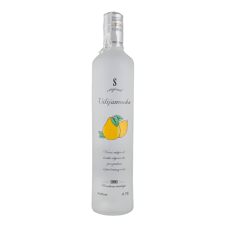 Simex rakija viljamovka 43% 0,7l