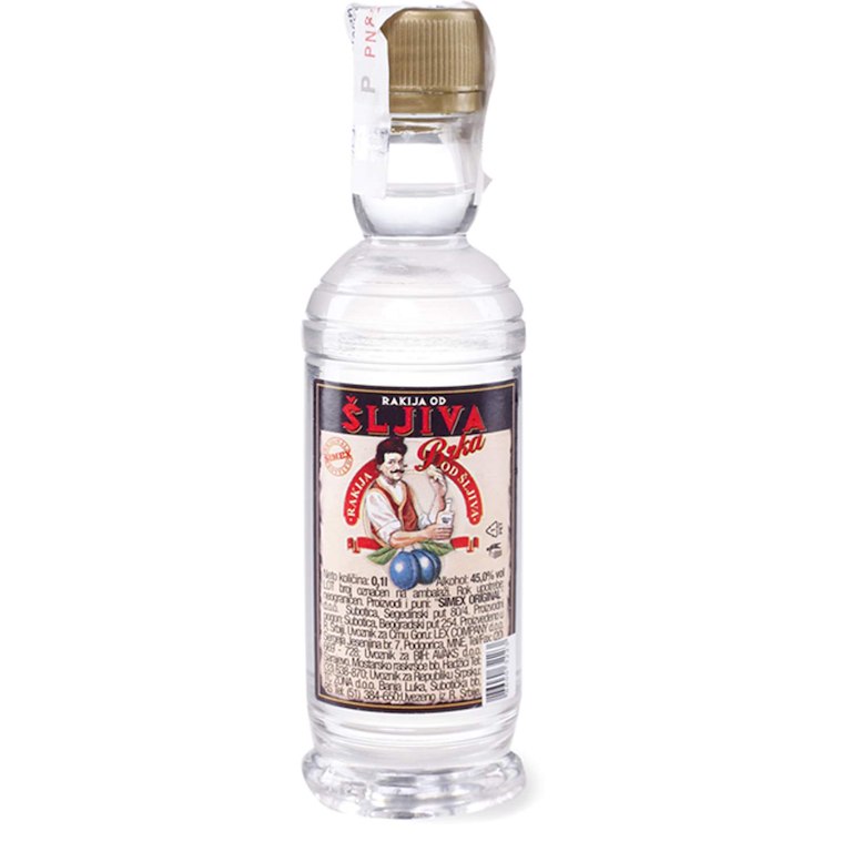 Simex rakija šljivovica brka 0,1l