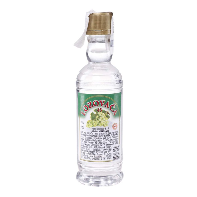 Simex rakija lozovača 0,1l