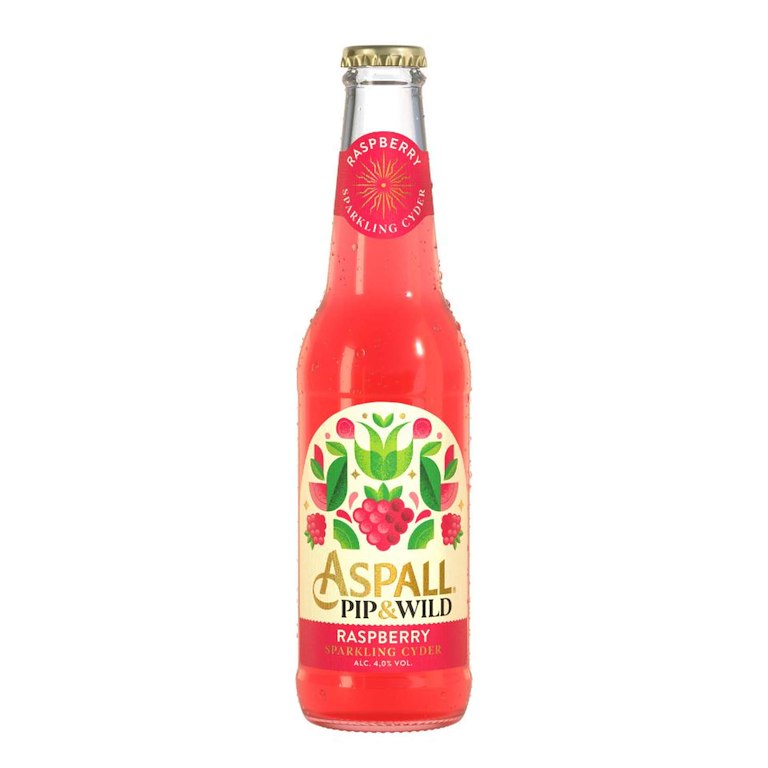 Aspall cider Pip & Wild malina 0,33l