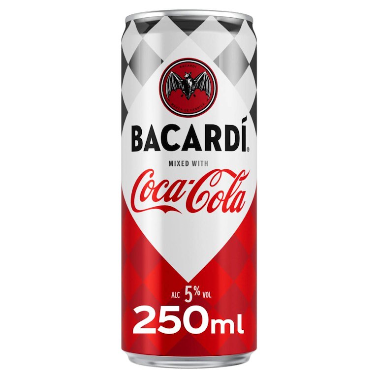 Koktel Bacardi & Coke 0.25l