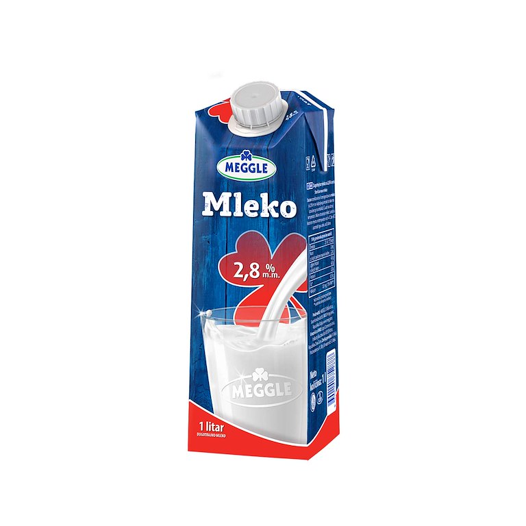 Mleko UHT 2,8%mm 1l Meggle
