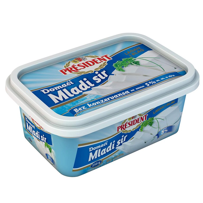 Sir domaci mladi 500g President