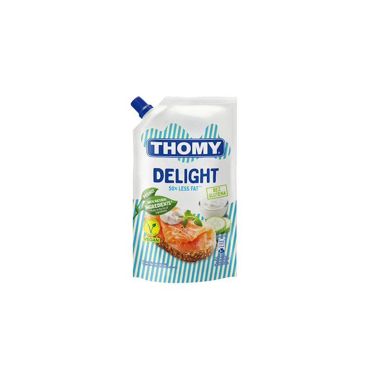Majonez Delight dojpak 220g Thomy