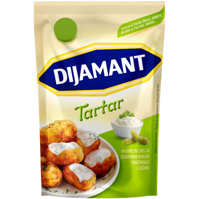 Preliv tartar sos 270g dopack Dijamant