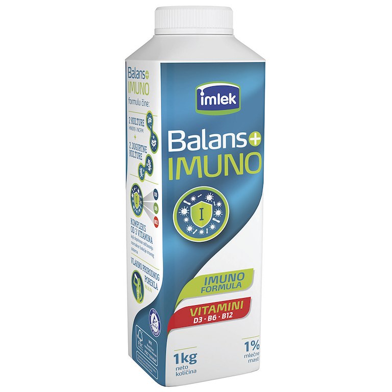 Jogurt probiotik Balans+ Imuno 1kg